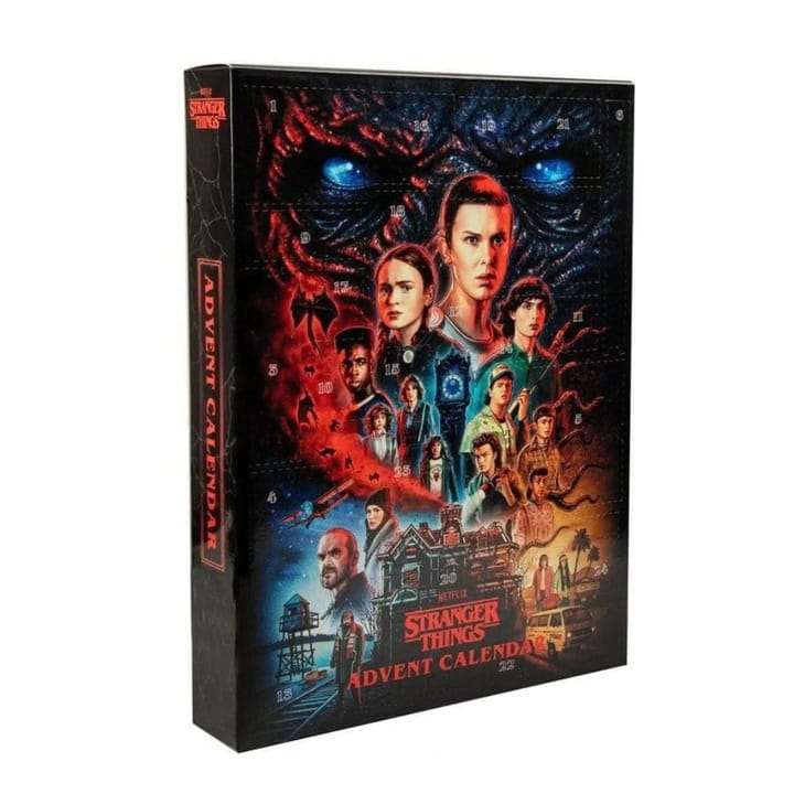 STRANGER THINGS KALENDARZ ADWENTOWY 24 PREZENTY ORYGINALNY CINEREPLICAS ...