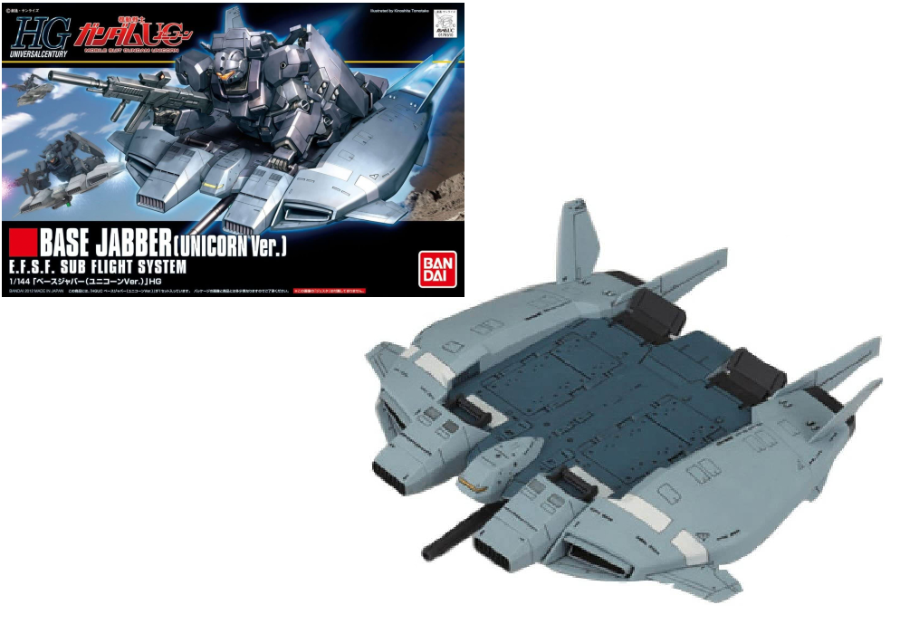 GUNDAM - 1/144 HGUC BASE JABBER ( Unicorn Vers. ) - Model Kit Popando.pl
