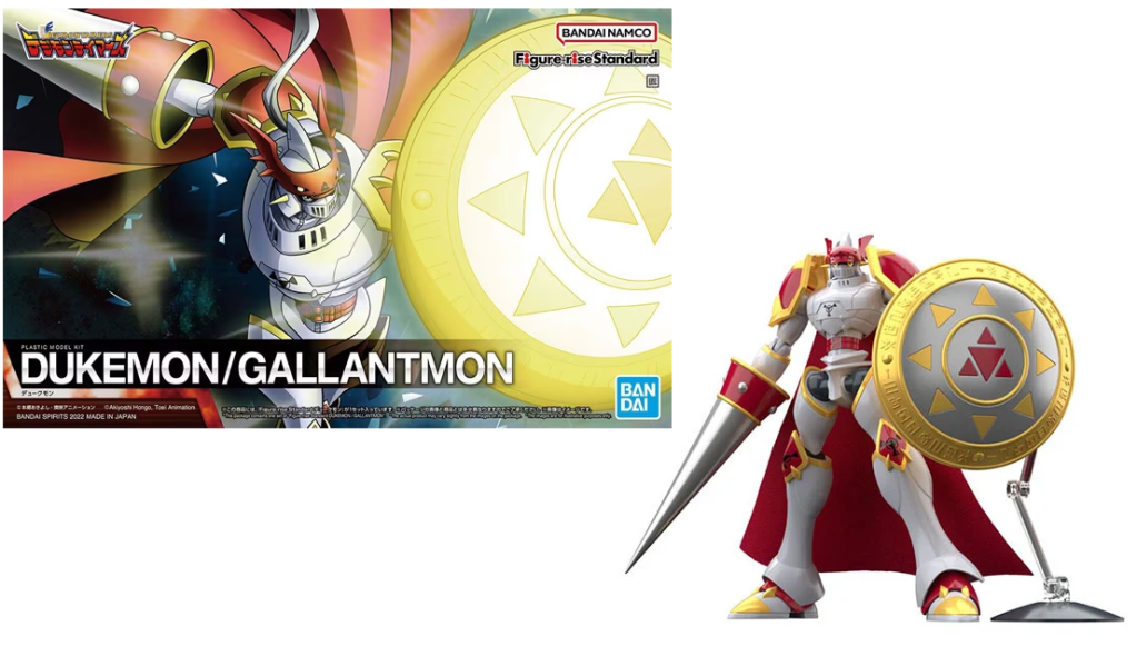 DIGIMON - Figure-Rise STD - Dukemon / Gallantmon - Model Kit Popando.pl
