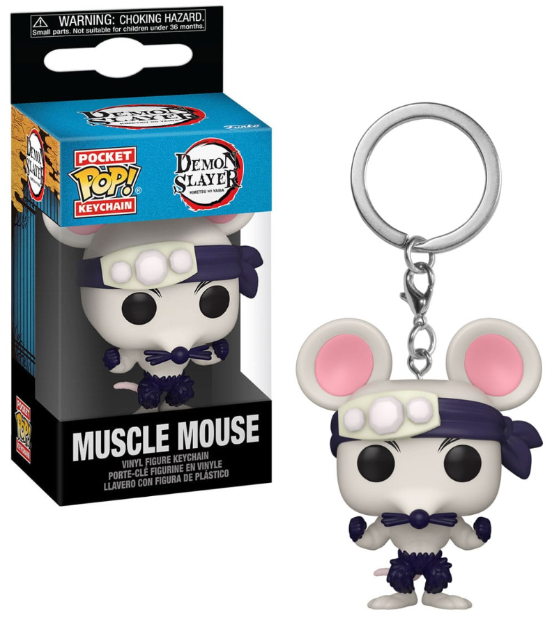 Funko Pop! DEMON SLAYER Muscle Mouse Brelok Figurka kimetsu no yaiba ...